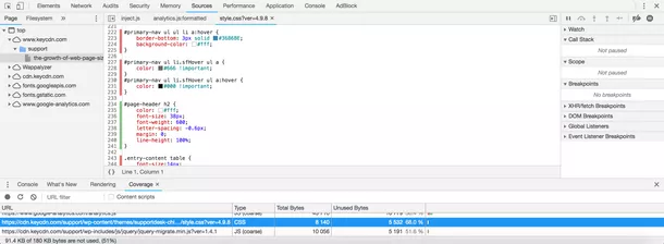 Rimuovere Il Codice Css Inutilizzato Riduci Il Codice Css Inutilizzato